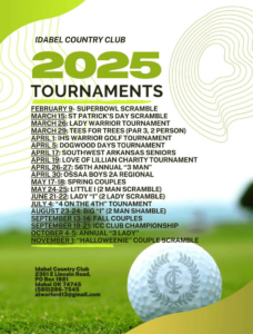 Tournaments – Idabel Country Club